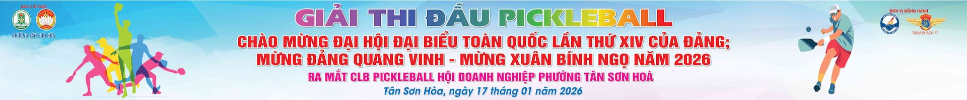 Chi tiết giải đấu - Giải Pickleball Mừng Xuân Bính Ngọ - Mừng Đảng ...